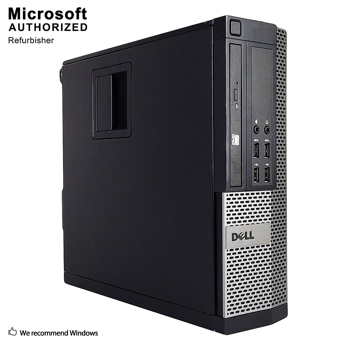 Dell OptiPlex Business PC, Intel Core I5 3470, up to 3.6GHz, 16G DDR3, 512G SSD, VGA, DP, USB 3.0, WiFi, BT 4.0, DVDRW, Win10 64 Bit-Multi-Language(CI5)(Renewed)