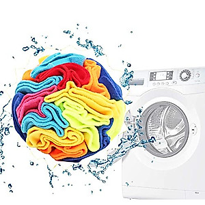 Ablechien Snuffle Ball - Snuffle Ball for Dogs Encourage Natural Foraging Skills, Dog Toys for Boredom and Stimulating Dog Puzzle Ball with Storage Bag Machine Washable…