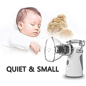 Portable Handheld Nebulizer Machine for Kids & Adults, Home Use