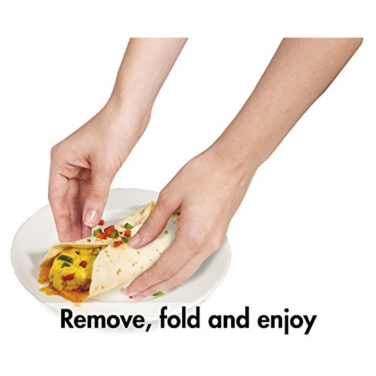 Hamilton Beach, Silver 25495 Breakfast Burrito Maker, 9.8 x 8.7 x 5.6 inches