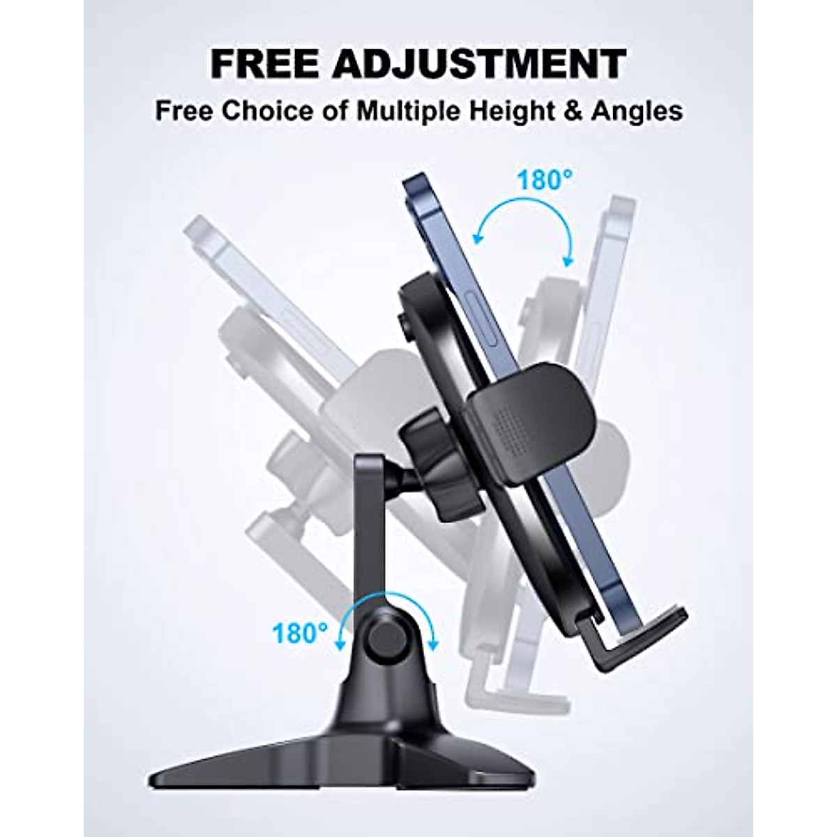 GUANDA TECHNOLOGIES CO., LTD. Cell Phone Stand, Desk Phone Holder, Phone Mount for Car Vent