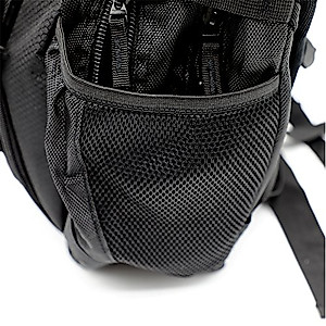 Xiami Leyuan Professional Quad Roller Skate Inline Skates Travel Backpack (Black)