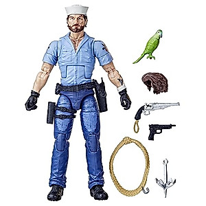 G. I. Joe Classified Series Shipwreck with Polly, Collectible G.I. Joe Action Figures, 70, 6 inch Action Figures for Boys & Girls, with 6 Accessories