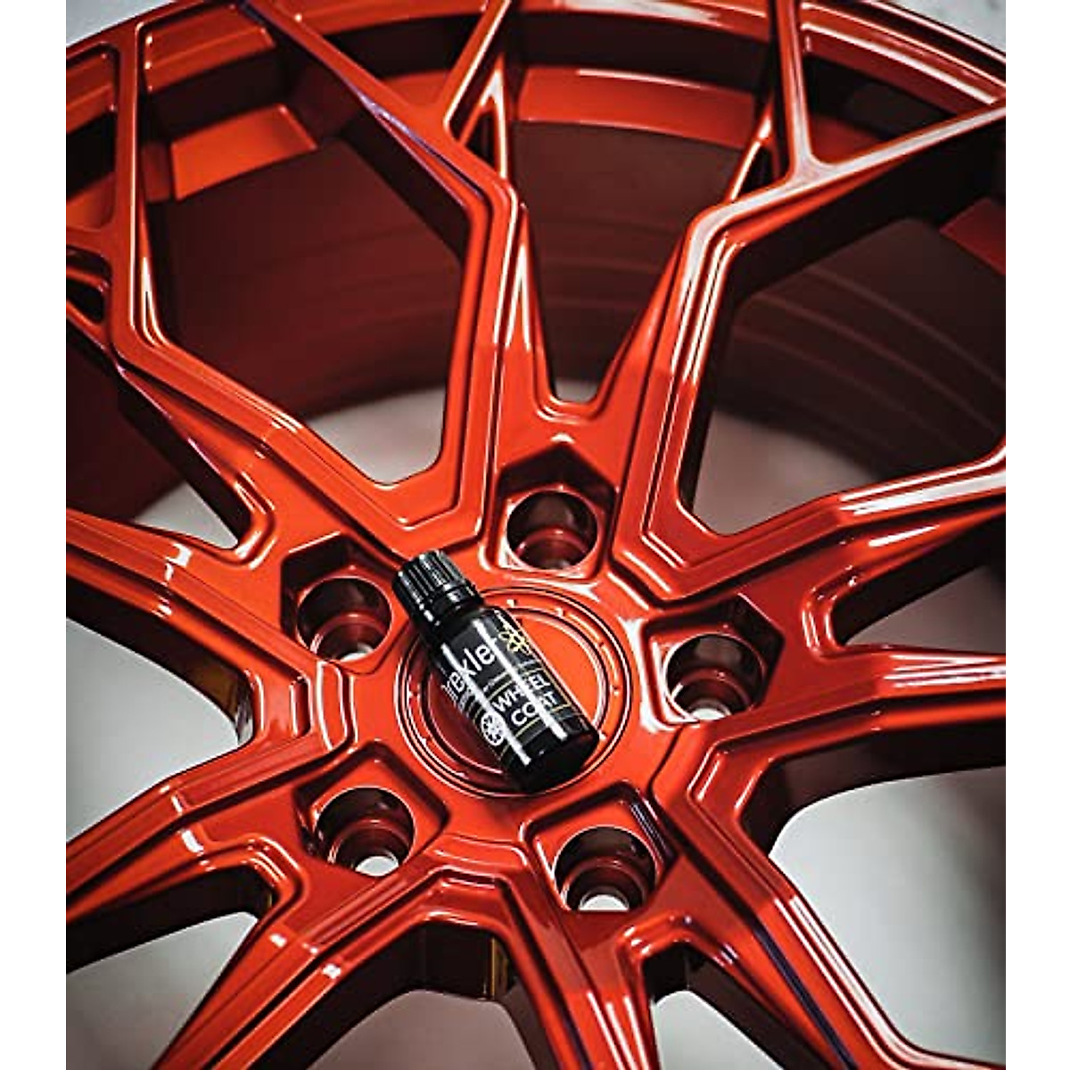 Drexler Ceramic Wheel Coat Coating 20ml 9H Professional Grade Hydrophobic Protection High Gloss Finish Water and Dirt Repellent for All Types of Wheels - Matte Rims