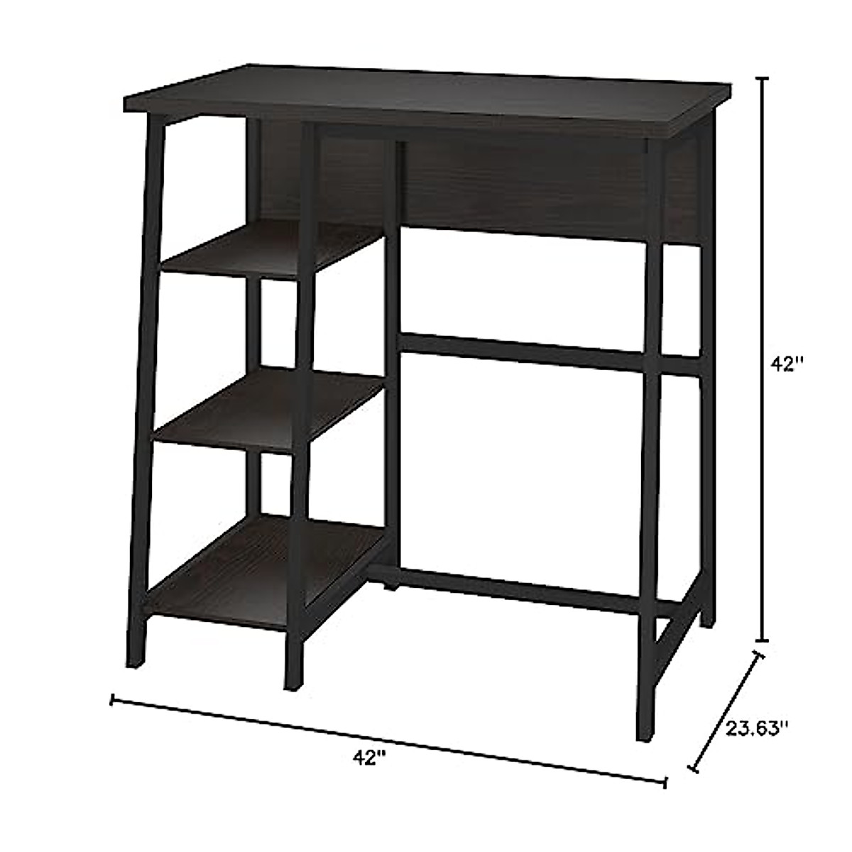 Ameriwood Home Coleton Standing Desk, Brown