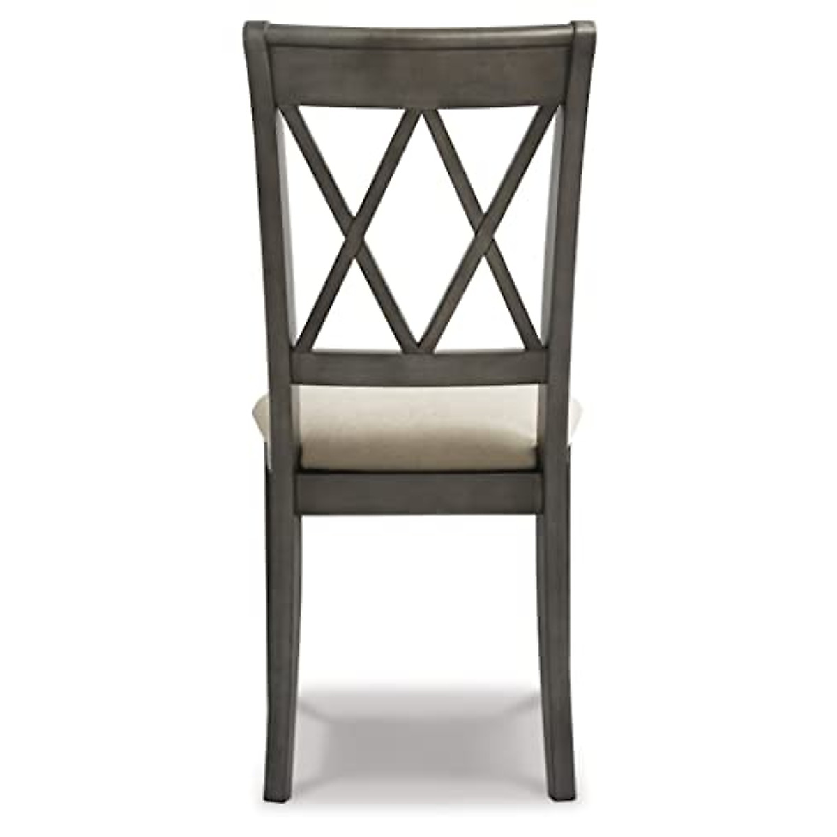 Signature Design by Ashley Curranberry Casual Upholstered Dining Chair, 2 Count, Gray