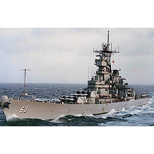 General Jim's Military Brick Building Set - World War 2 USS Missouri Battleship Model Building Blocks for History, Military Enthusiast as Well as Teens and Adult Builders