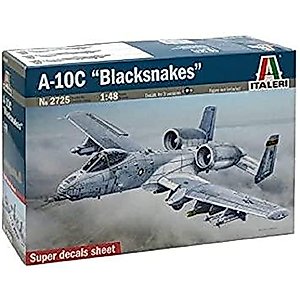 Italeri 2725S A-10C Blacksnakes Model Aircraft 1: 48