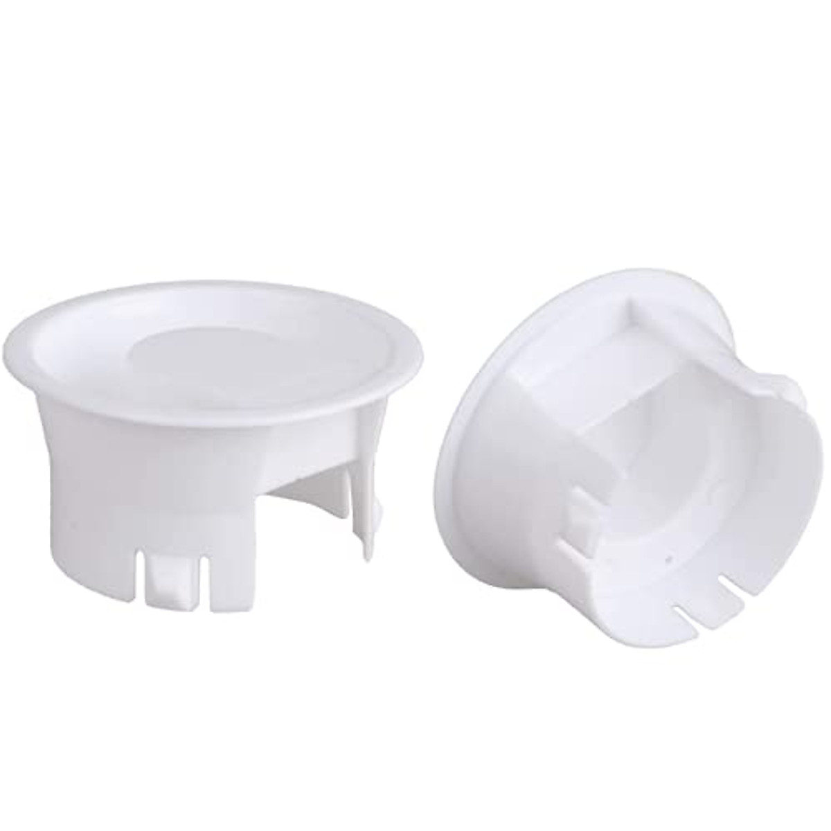 2Pcs Glass Water Pitcher Lids Food Grade Plastic Anti-Dust Splash Resistant Stoppers Covers for Beverage Carafe Water Jug Glass Bistro Pitcher