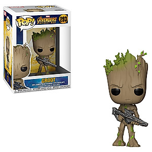 Funko POP! Marvel: Avengers Infinity War - Teen Groot with Gun
