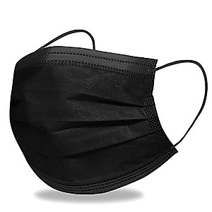 Modenna Disposable Face Mask Black 50Pcs