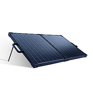 Nature Power 40-watt Portable Monocrystalline Solar Panel for 12-Volt Charging in Briefcase Design