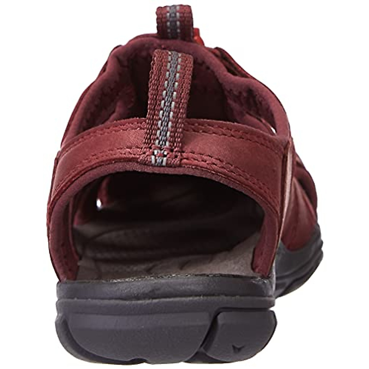 KEEN Women's Sneaker Sandal, Burgundy, 7.5