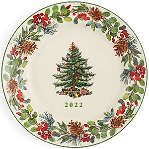 Spode - Christmas Tree 2022 Annual Collector Plate- 8 inch