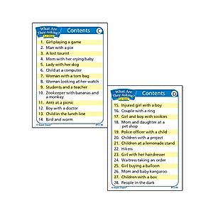 Super Duper Publications | What are They Asking? Fun Deck Flash Cards | Educational Learning Resource for Children