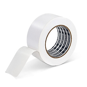 Duct Tape Heavy Duty White - 1.88 Inches x 35 Yards Waterproof Multi Purpose Large Duct Tape Bulk Strong Industrial Max Strength Wide Adhesive Tape for Indoor or Outdoor Use,Repair,Tear by Hand
