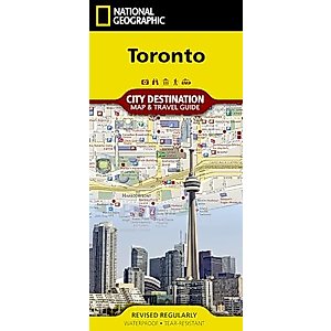 Toronto Map (National Geographic Destination City Map)