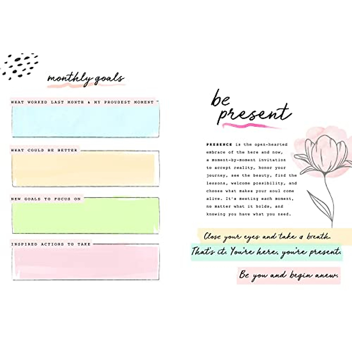 Begin With You Undated Planner: 52-Week Daily Organizer for Busy Women Looking for More Joy, Presence, and Self-Discovery!