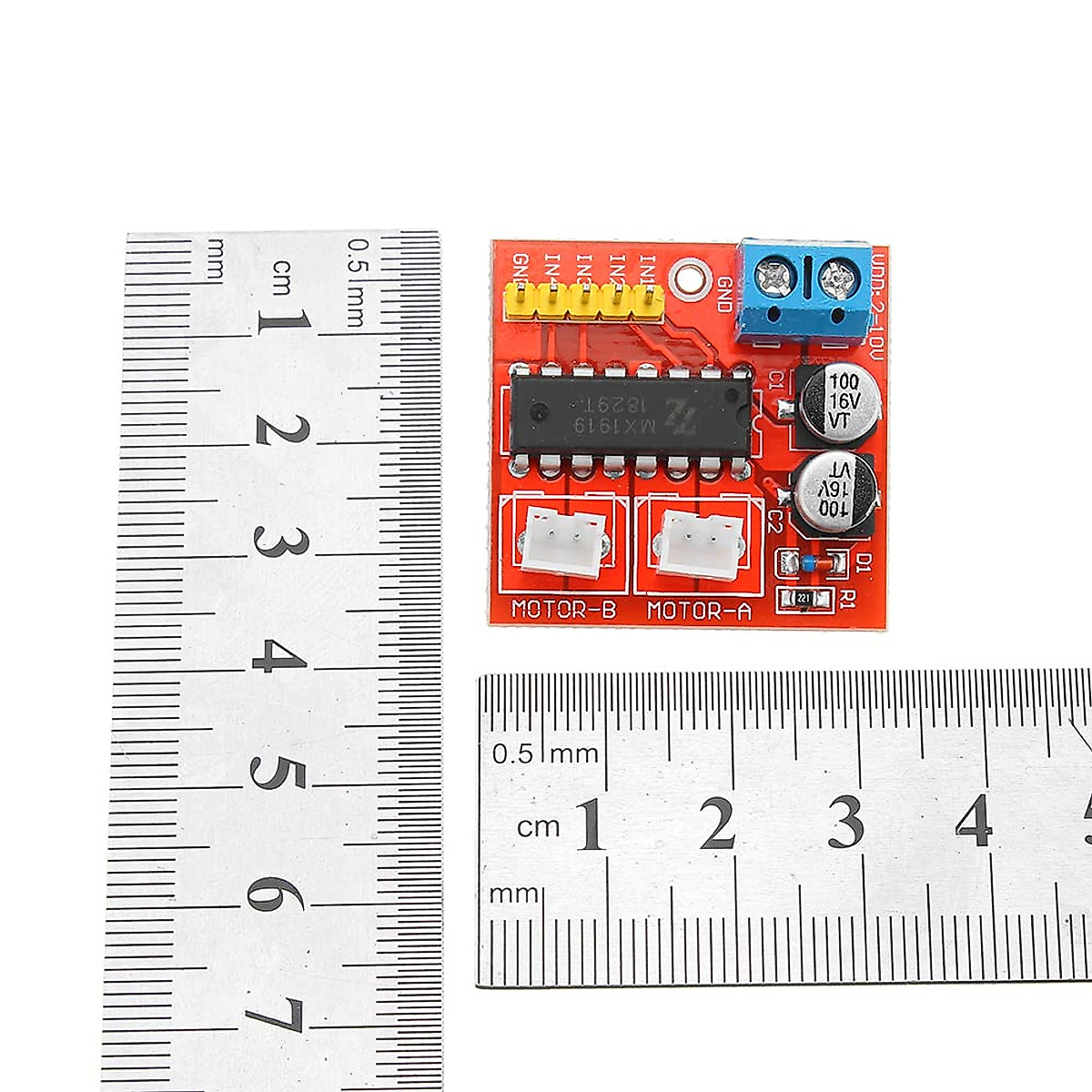 DollaTek 2.5A Dual Bridge Brushed dc Motor Driver Controller Board Module