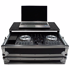 Harmony Audio HCDDJSBLT Flight Glide Laptop Stand Road DJ Case Compatible with Pioneer DDJ-SB3 (case only)
