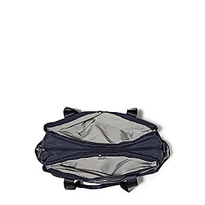 Baggallini The Only Bag - Multi-Compartment Crossbody Tote Bag for Women, French Navy