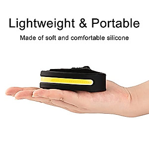 EGUKU Headlamp Flashlight, Rechargeable LED Headlamps 1200Lumens 2 COB 230°Wide Beam Headlight with Motion Sensor Bright 5 Modes Lightweight Waterproof Head Lamp for Outdoor Running, Camping Hiking