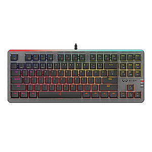 WIZMAX WK4 Mechanical Keyboard/USB Wired TKL 80% Gaming Keyboard