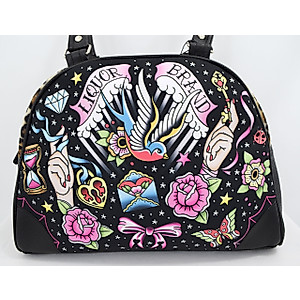 Liquor Brand True Love Flash Tattoo Sparrow Tattoo Art Bowling Bag