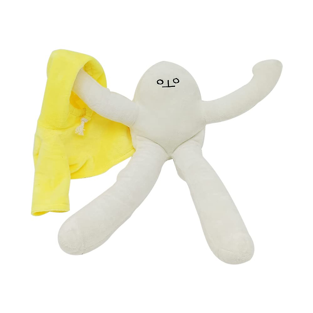 Kahopy Plush Toy Stuffed Doll with Magnet Pose Changeable Funny Doll Man Decompression Toy Birthday Party Festivals Gifts (7.5 in)