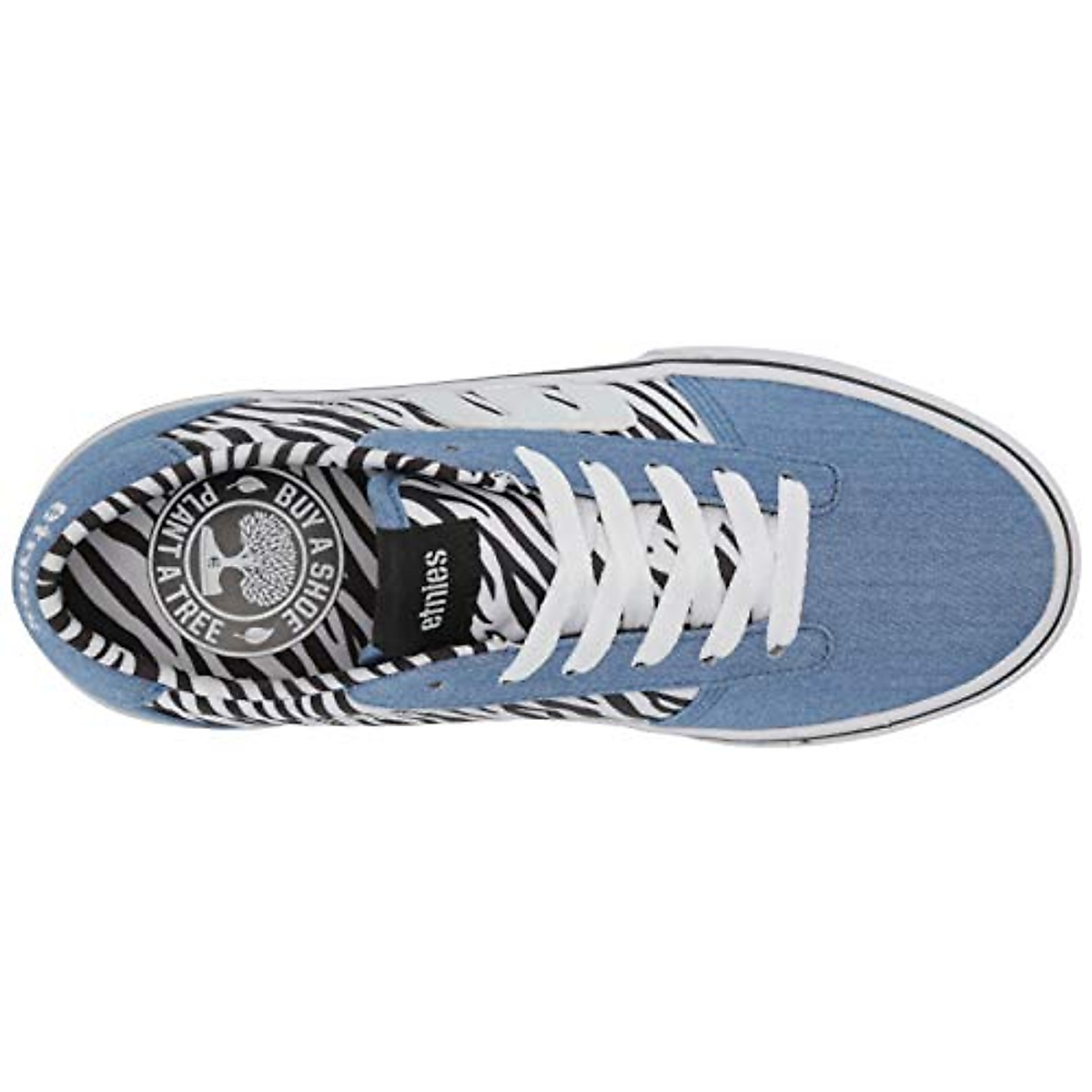 Etnies Women's Low-top Trainers Skate Shoe , Denim , 7 US