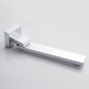 SYLKWOR Kitchen Faucets,Modern Wall Mounted Bath Filler Spout Bath Tap Bathtub Faucet Spout