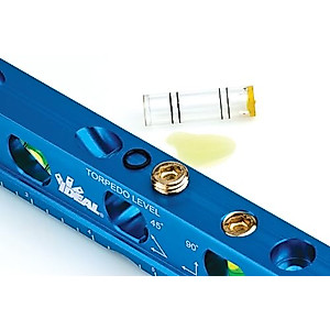 Ideal 35-207 6" Electrician Level With 4 Vials And Magnetic Jaw