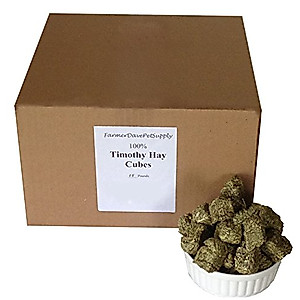 FarmerDavePetSupply 15 lb, Timothy HAY Mini Cubes for Pets