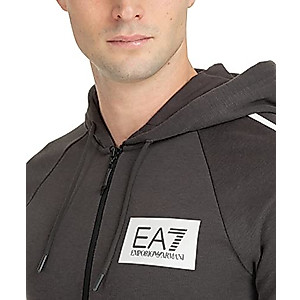 Emporio Armani EA7 men tracksuit black - grey M