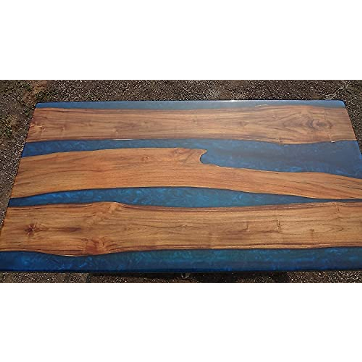 Epoxy Table, Resin Table, Epoxy Table, Natural Wood,Dining table, Natural Live Edge Wooden Table, Epoxy Resin River Table