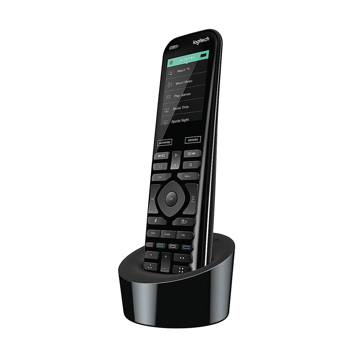 Logitech Harmony 950 Touch IR Remote Control for up to 15 Entertainment Devices (Renewed)