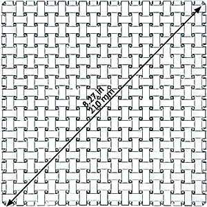 Nachtmann Bossa Nova Collection, Square Platter, Set of 2, Serving Tray, Plate for Food, Charcuterie, Appetizer, Snack, and Dessert Platters, 8.3 Inch, Dishwasher Safe