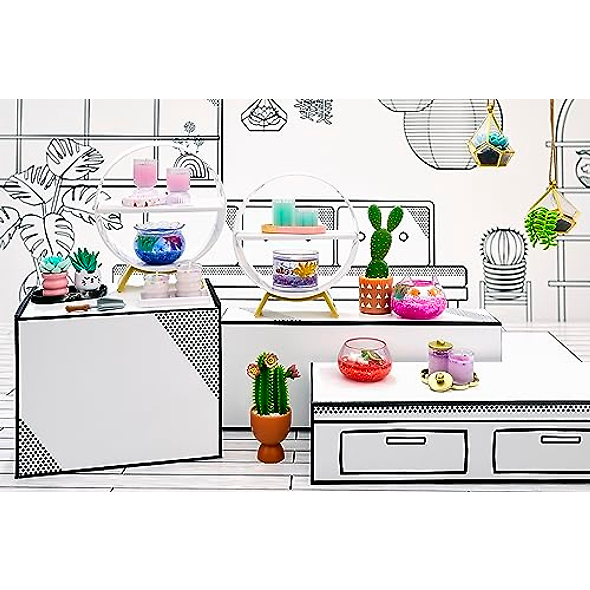 MGA's Miniverse MGA Entertainment Make It Mini Lifestyle Series 1 Mini Collectibles, Mystery Blind Packaging, DIY, Resin Play, Replica Items, Collectors, 8+