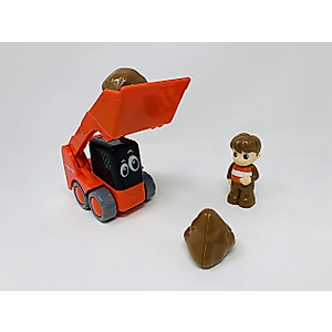 NewRay Kubota Pre-School Lil' Orange Skid Steer Play Set