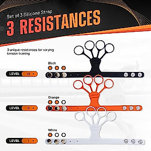 Spike Glove - Volleyball Training Aid - Great for Improving Power, Accuracy and Topspin on Serves and Spikes - Stretchy Silicone Glove Trains Aggressive Wrist Flick and Downward Finger position 3 pack