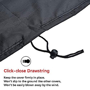 Saking Outdoor Furniture Cover,70 Inch Waterproof Patio Furniture Set Covers Bench Coverings for Patio Furniture Outdoor Seating - 70 x 43 Inch