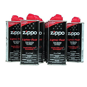 Zippo Outdoors - Lighter Fuel - 4.0 oz-12 Cans