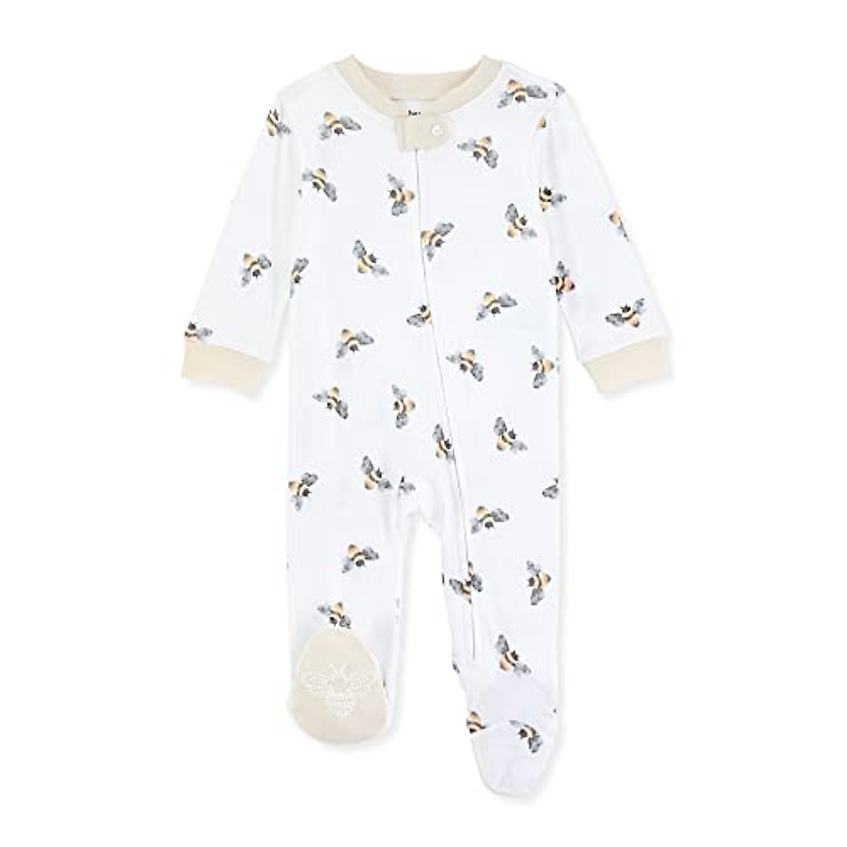 Burt's Bees Baby Unisex Baby Adult 2-Piece Mommy Matching Pajamas, 100% Organic Cotton, Golden Bee