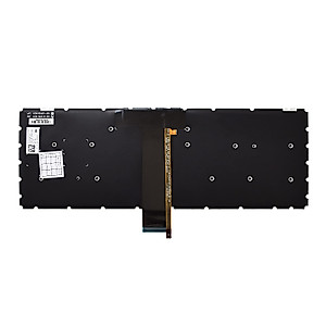 SUNMALL Backlit Keyboard Replacement Compatible withToshiba Satellite E45t-B4204 E45T-B4300 E45T-B4106 E45T-B E45-B Series H000069210, 0KN0-VP4US12, MP-13R53USJ528