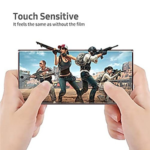 MaitreFix Samsung Galaxy S22 Ultra Screen Protector (Not Glass), 4 Packs Galaxy S22 Ultra Flexible TPU Film, Fingerprint Unlocking Support, Case Friendly