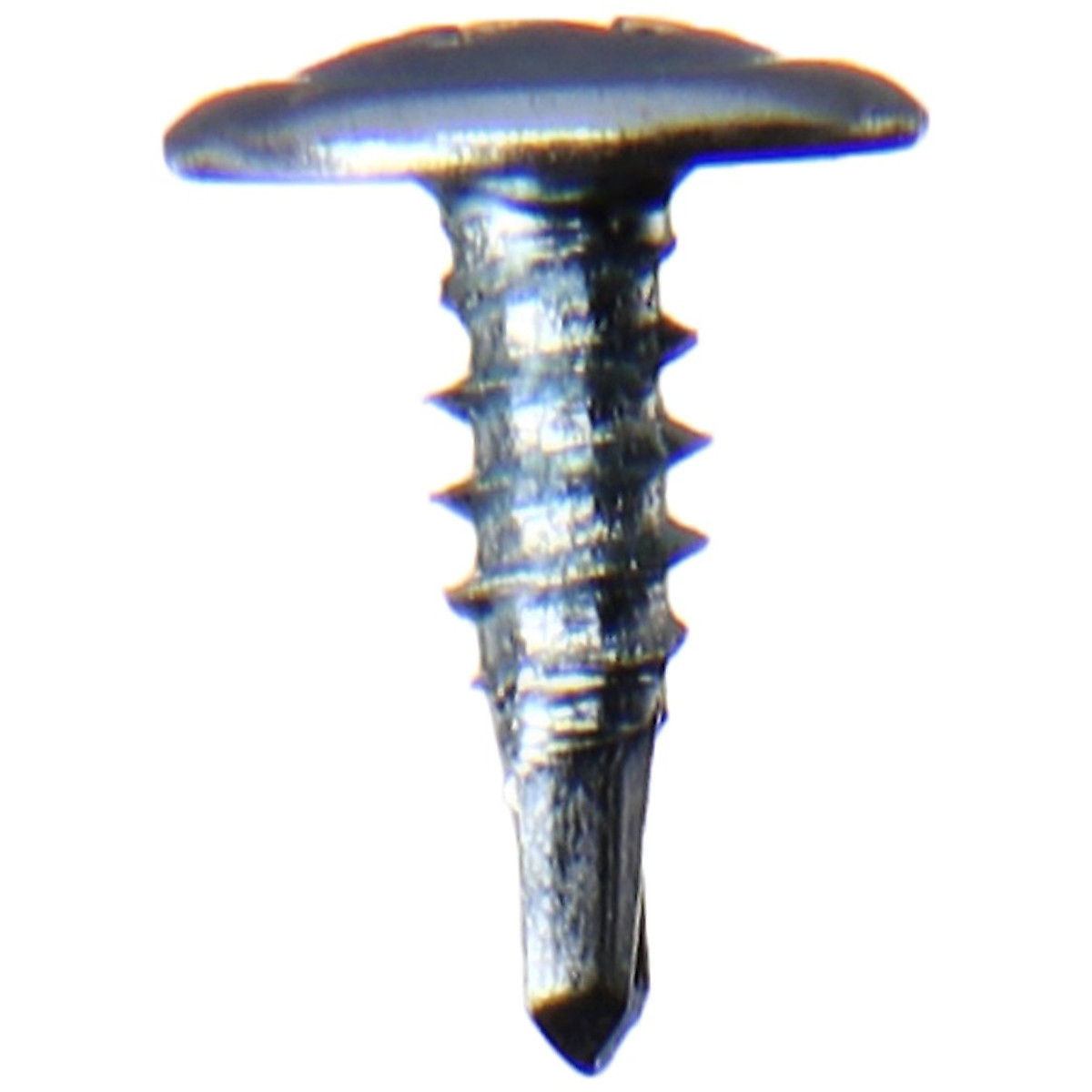 Small Parts 0808KPM Steel Self-Drilling Screw, Zinc Plated Finish, Modified Truss Head, Phillips Drive, #2 Drill Point, #8-18 Thread Size, 1/2" Length (Pack of 100)