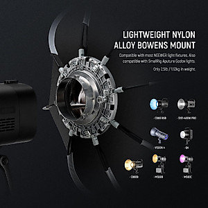 NEEWER 35"/90cm Octagonal Softbox, Quick Release Bowens Mount Softbox with Honeycomb Grid, Light Diffusers, Bag for RGB CB60 CB60B CB200B MS60B MS60C MS150B S101-300W/400W Pro Vision 4 Q4, NS35P