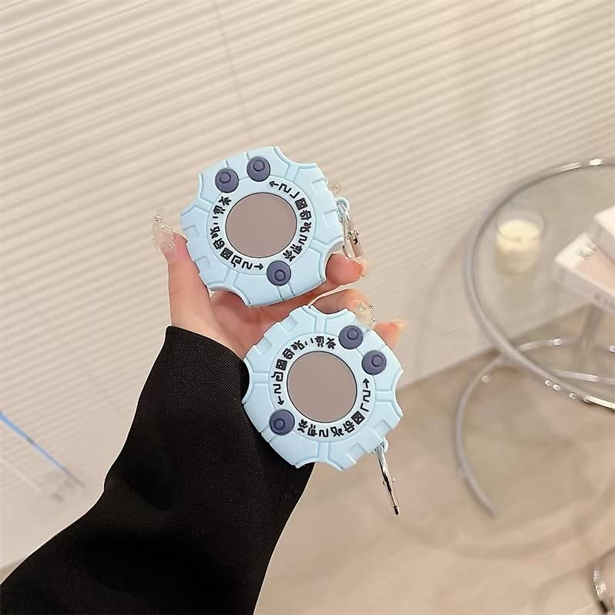 Case for Samsung Galaxy Buds 2 & Buds Live & Buds Pro, Soft Silicone 3D Cute Cartoon Character Kawaii Fashion Cover Animal Design (Digimon)