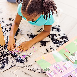 Melissa & Doug Puffy Sticker Activity Book: Dress-Up - 76 Reusable Stickers - FSC Certified