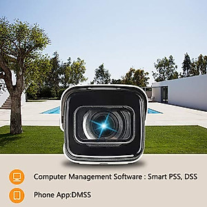 Loryta Camera Smart 2MP Ultra Low Light Starlight IR Bullet IP Camera, Support POE and ePOE, WDR Smart H.264+/H.265+, 5.3mm-64.0mm Motorized Vari Lens, IP67,IK10 IPC-HFW5241E-Z12E